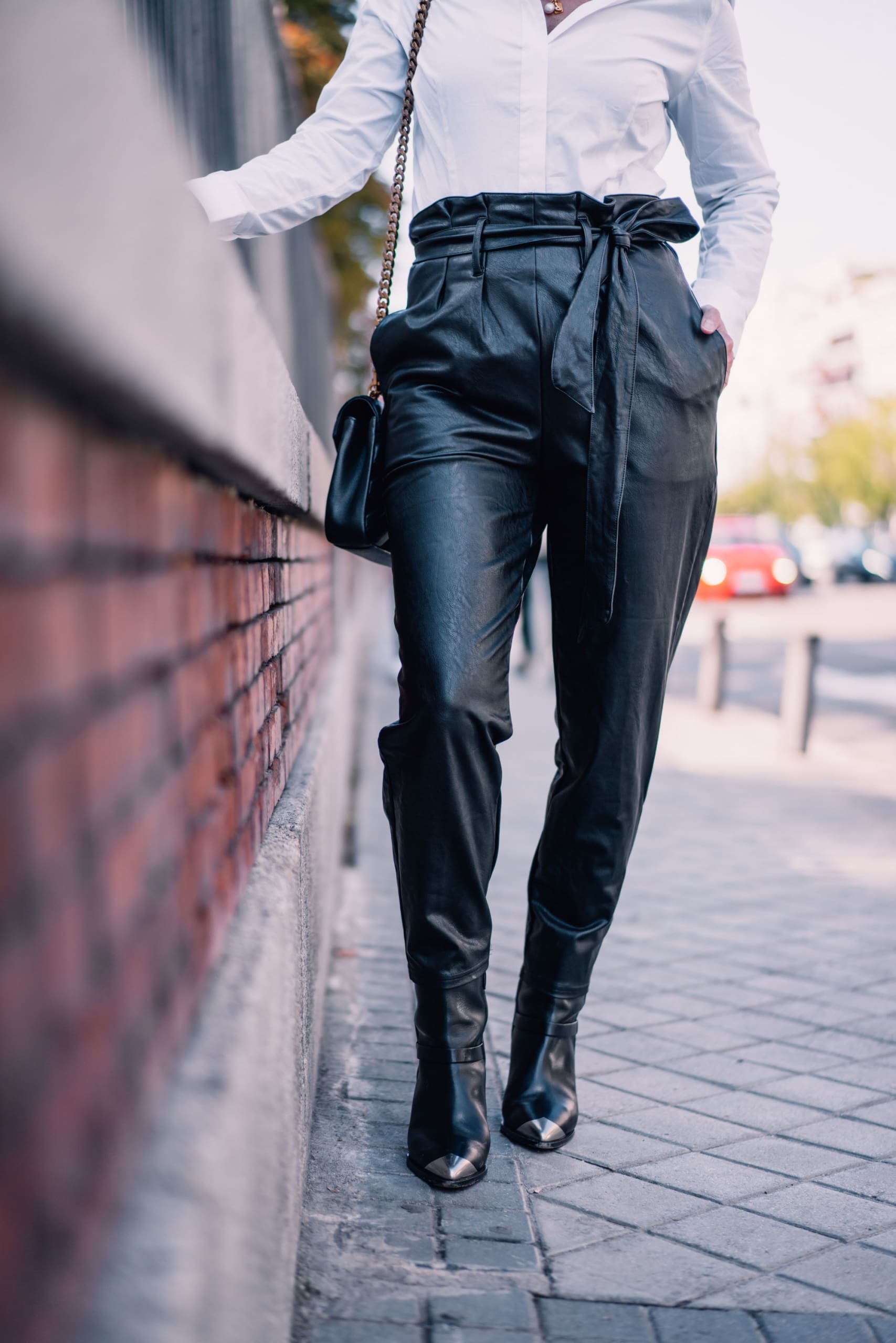How to Style Leather Pants and Actually Feel Confident