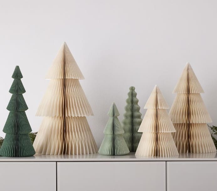 Accordian Paper Trees Set - Busbee Style