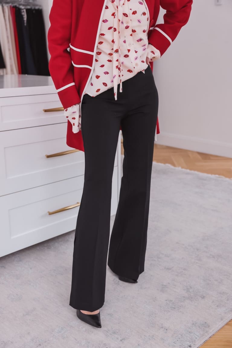 The Perfect Black Pants for the Office + 2 Chic Office Outfits!