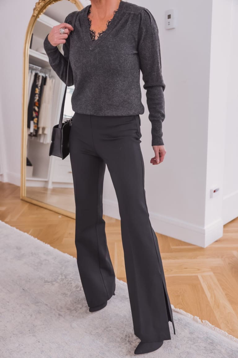 The Perfect Black Pants for the Office + 2 Chic Office Outfits!