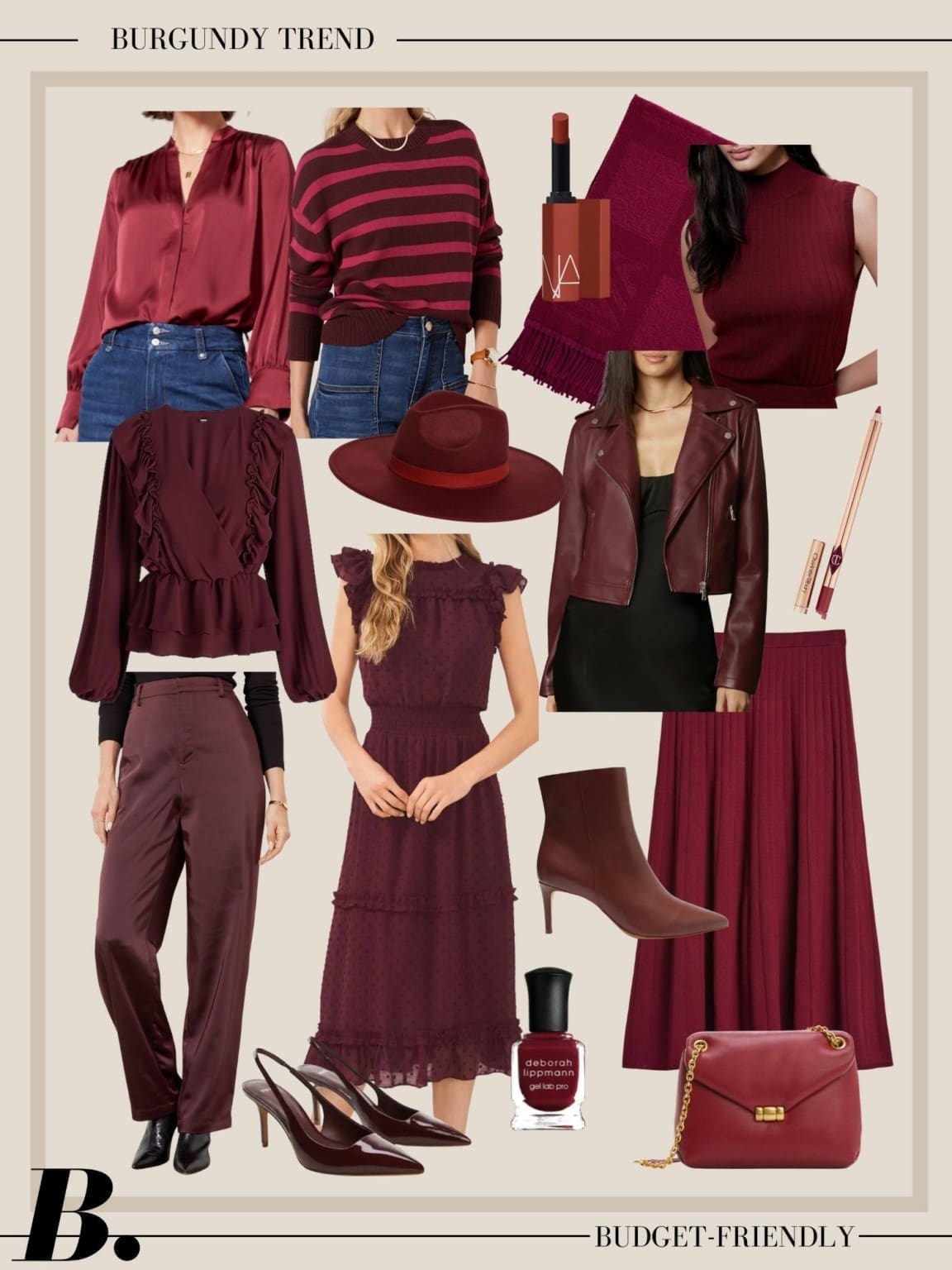 Burgundy Trend: The EASIEST Fall Color Trend To Wear | 20+ Options