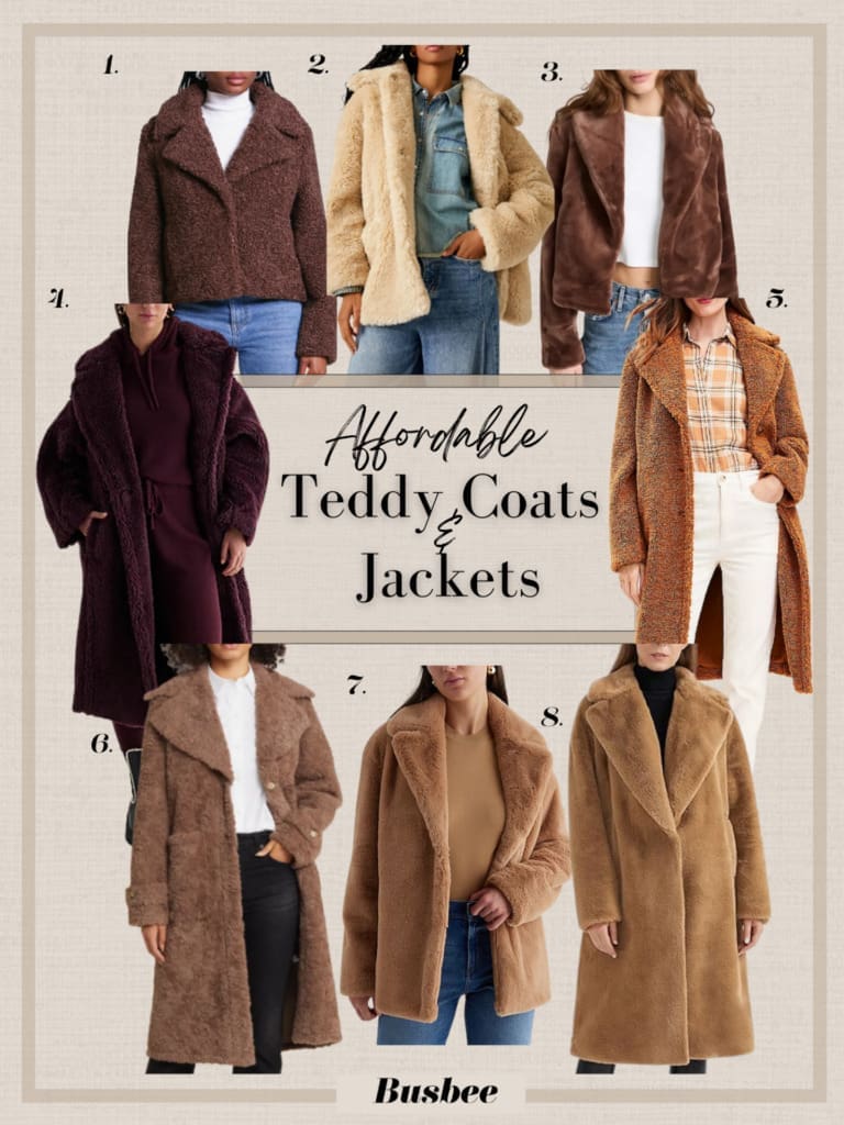 Teddy Coats and Jackets: Winter Trend Spotlight | Busbee Style