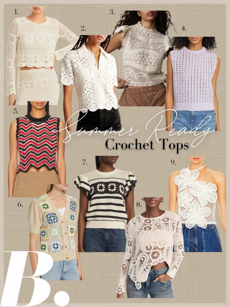 Upgrade Your Summer Style with These 10 Cute Crochet Tops