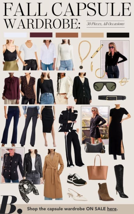 Be Super Stylish With This Gorgeous Fall Capsule Wardrobe!