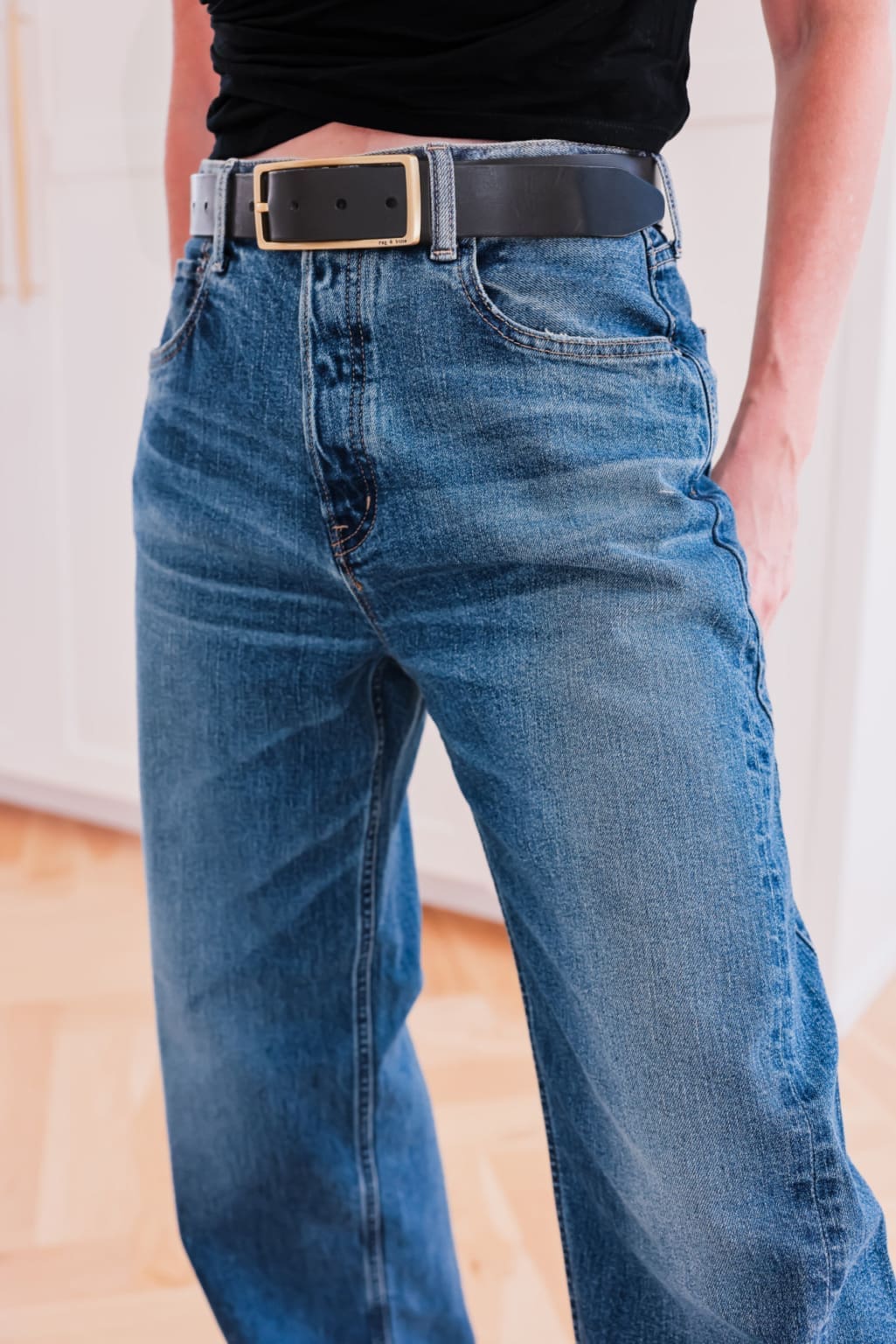 My Honest Review of the Viral Levi's Snap Waist Jeans - Busbee Style